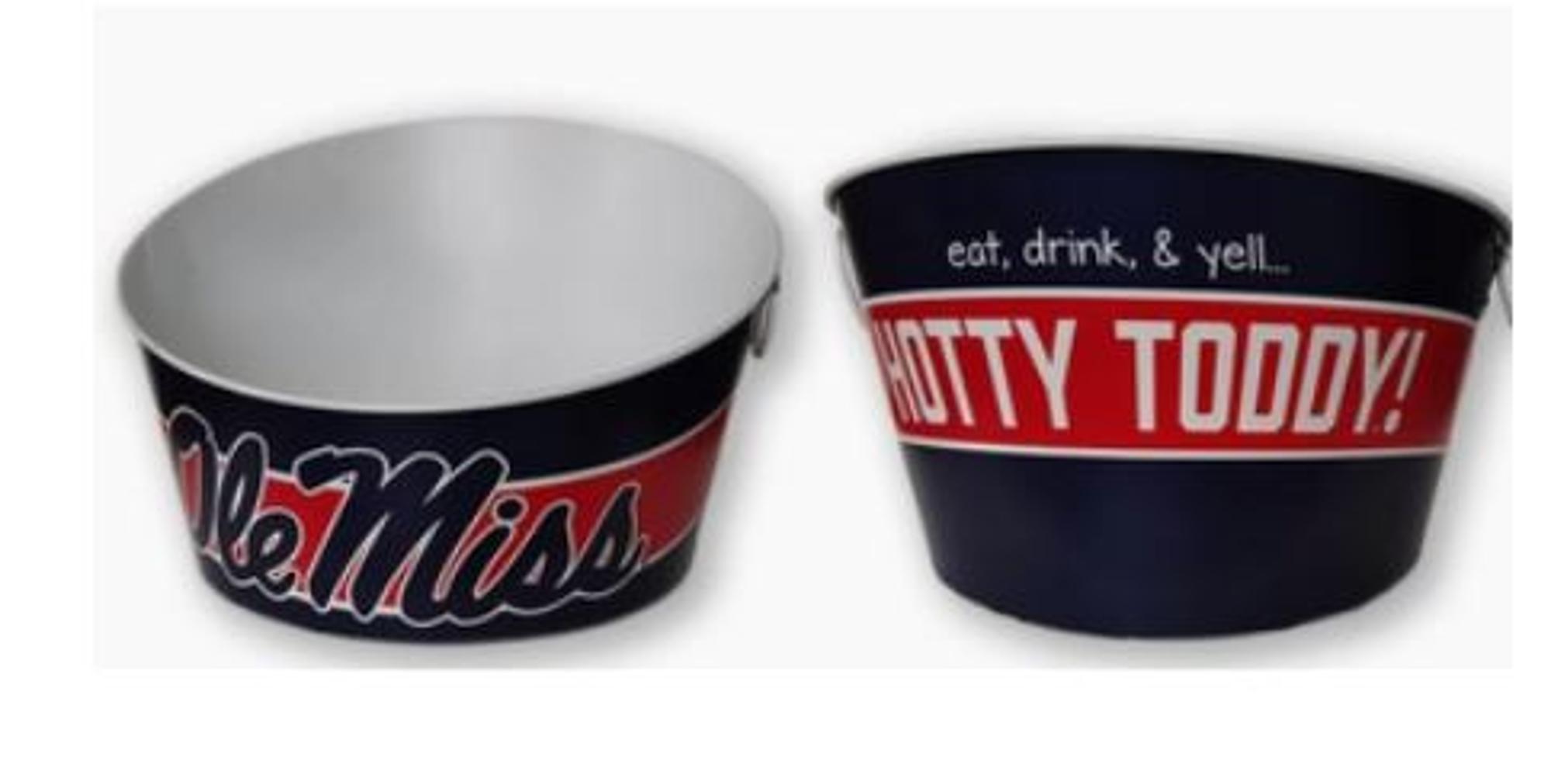Ole Miss Metal Drink Tub Bucket | Rebel Bookstore