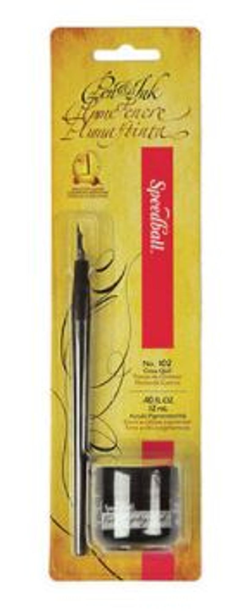 Crow Quill Pen and Black Ink Set | Rebel Bookstore