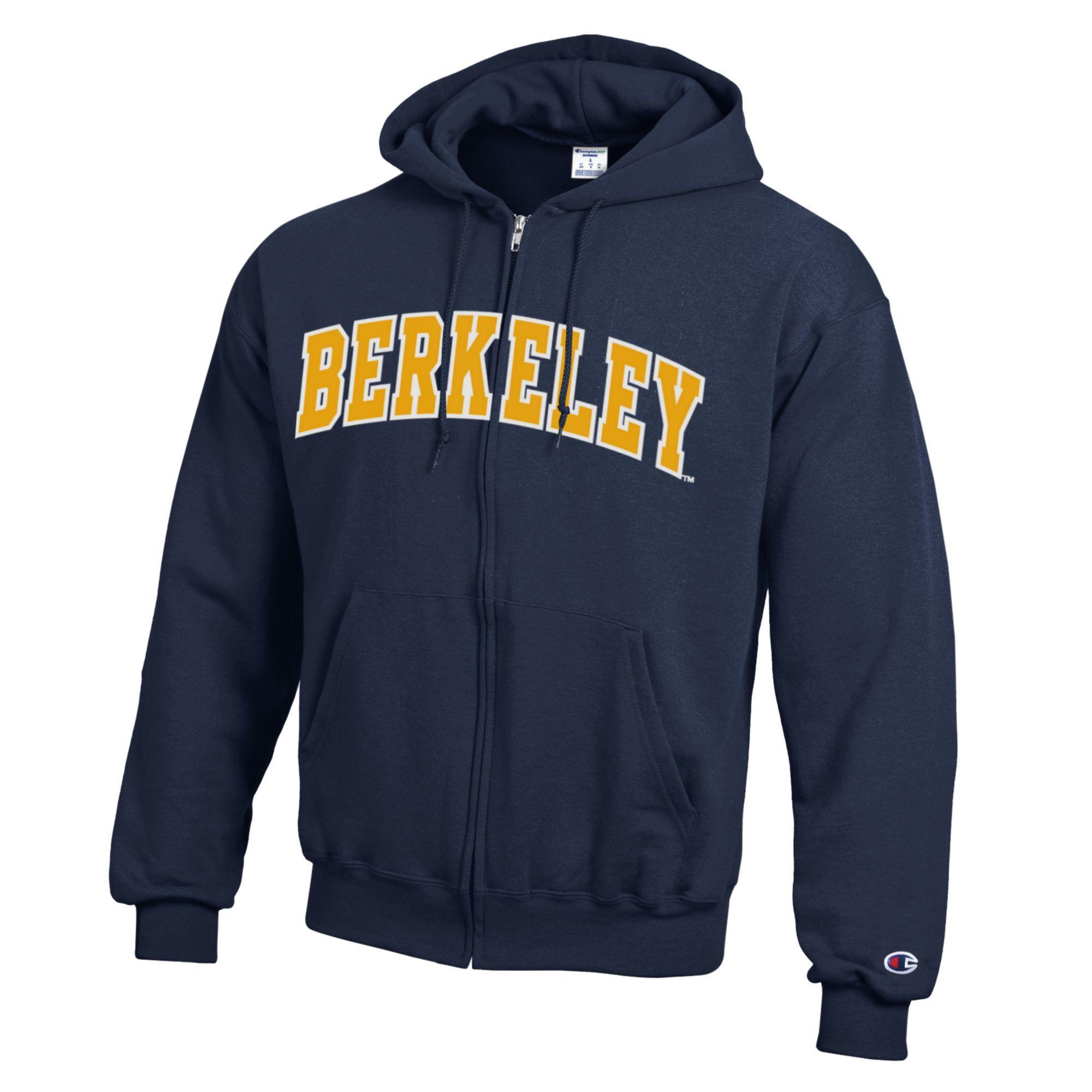 Powerblend Full Zip Hood VT Berkeley Logo | Cal Student Store