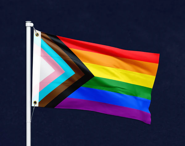Progress Pride 3' x 5' Nylon Flag | Cal Student Store