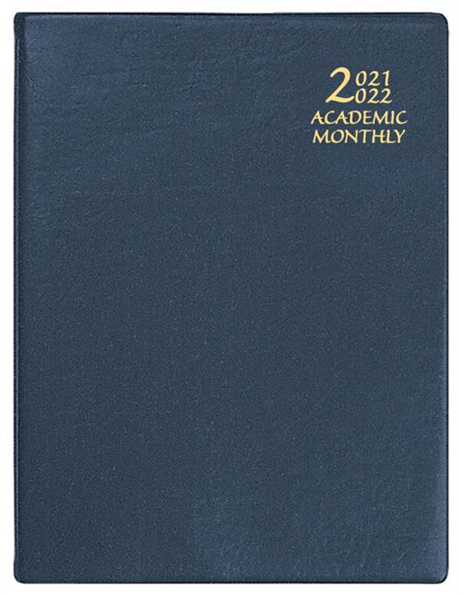 2021 2022 Continental Academic Monthly Planner 8 5x11 Assorted Colors 