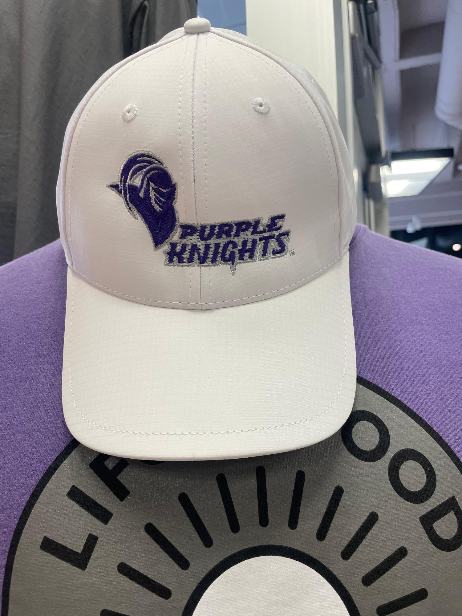 Purple Knights Structured Solid Active Wear Cap | University of Bridgeport