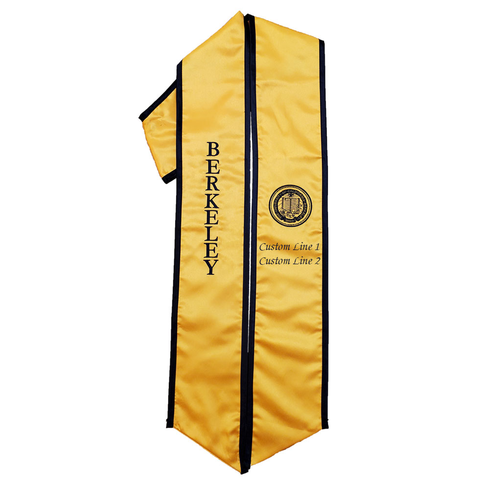 Graduation Stole CUSTOMIZED | Cal Student Store