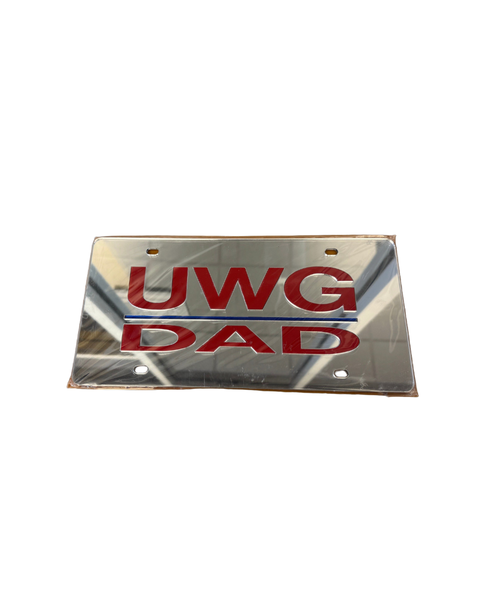 UWG DAD LASER CUT LICENSE PLATE | UWG Outfitters