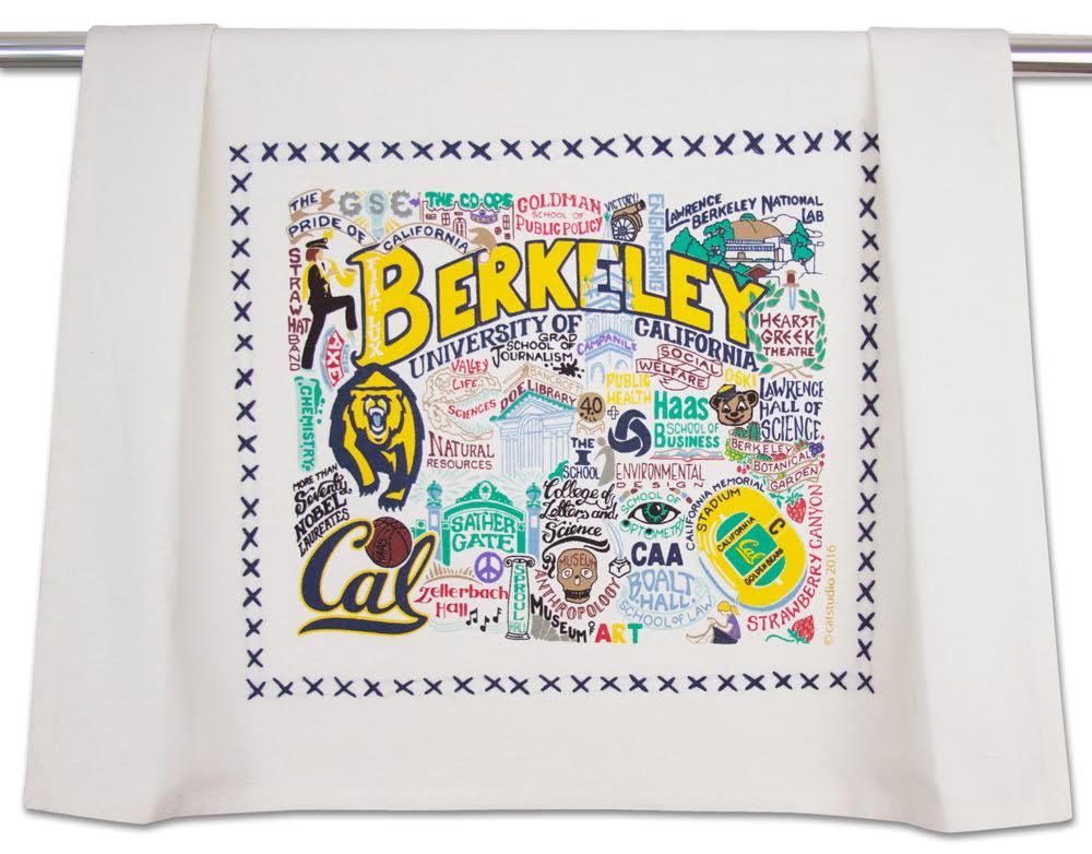 UC Berkeley Dish Towel by Catstudio | Cal Student Store