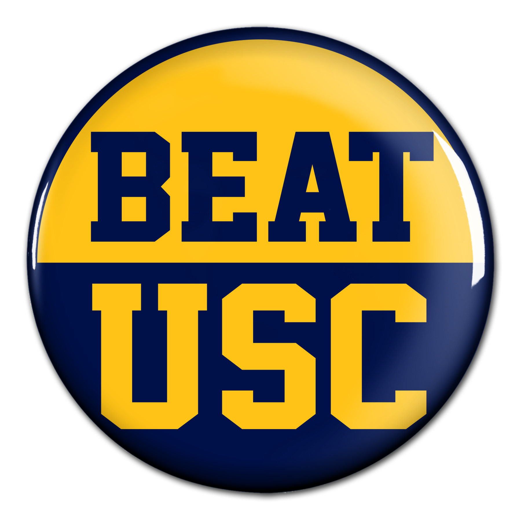 Beat USC 3in Button | Cal Student Store