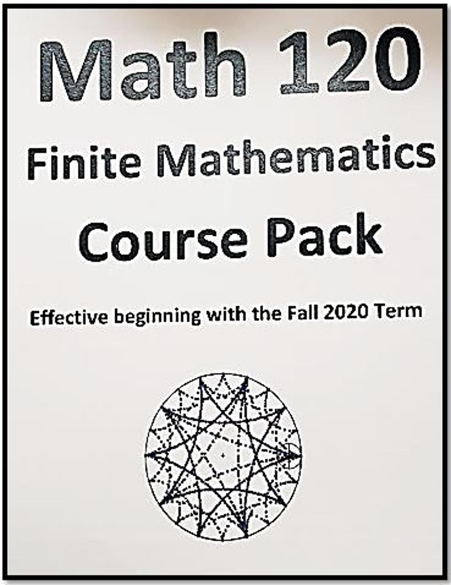MATH 120 COURSEPACK | KVCC Bookstore