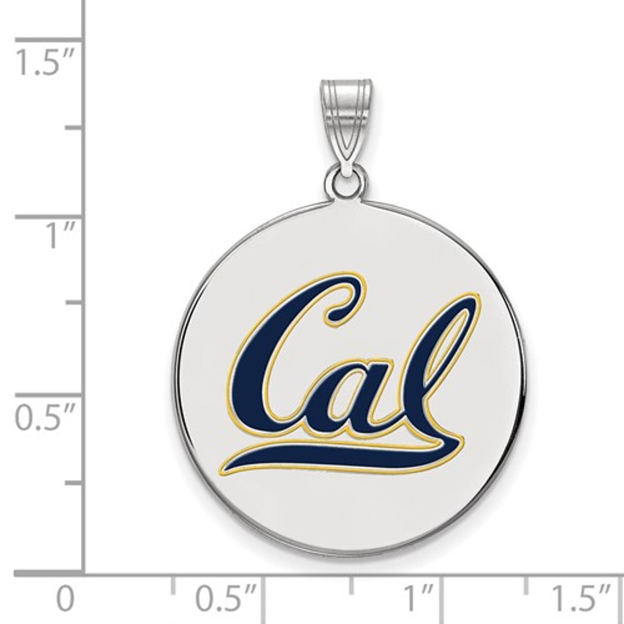 XL Enamel Disc Pendant Cal Logo | Cal Student Store
