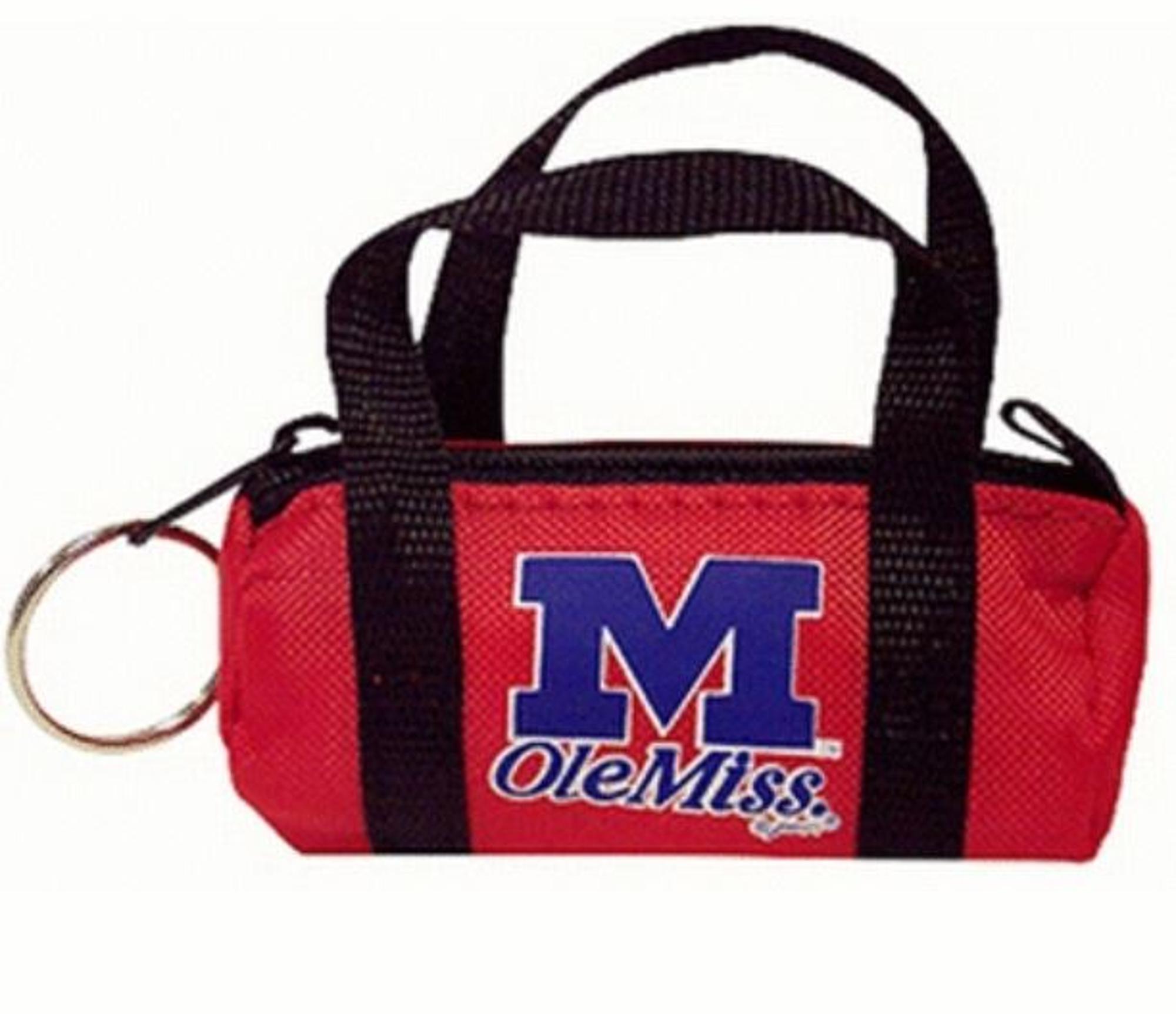 Ole Miss M Mini Dufflebag Keychain | Rebel Bookstore