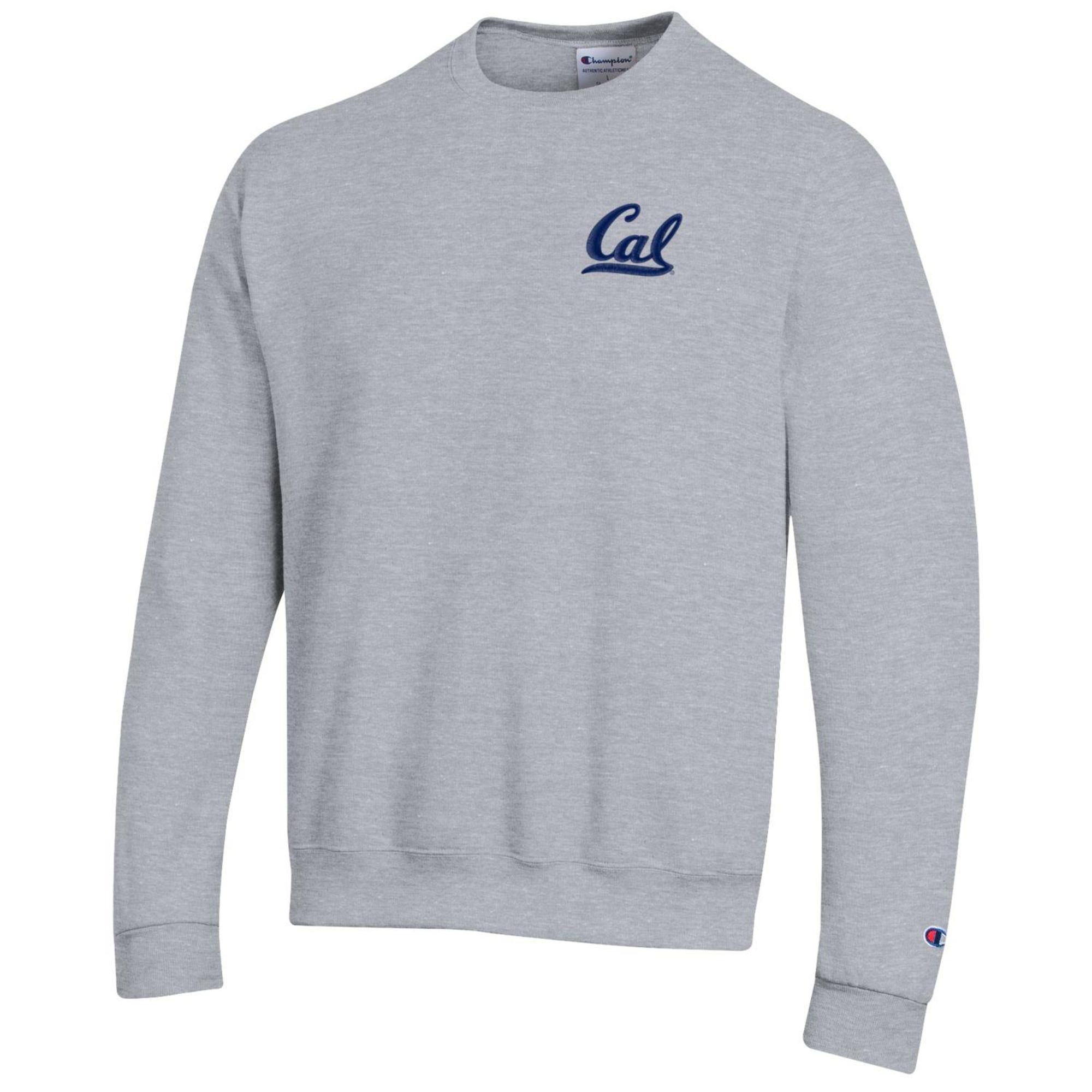 Left Chest Embroidered Crew Cal Logo | Cal Student Store