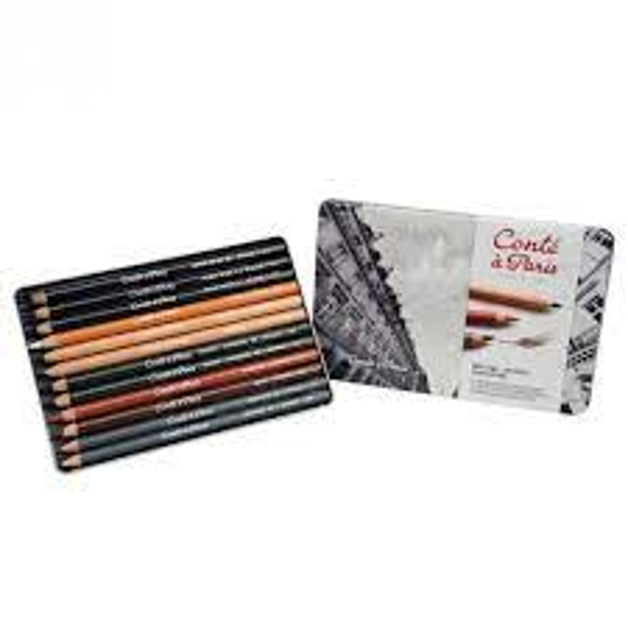 Conte Sketch Set 12pc | KVCC Bookstore