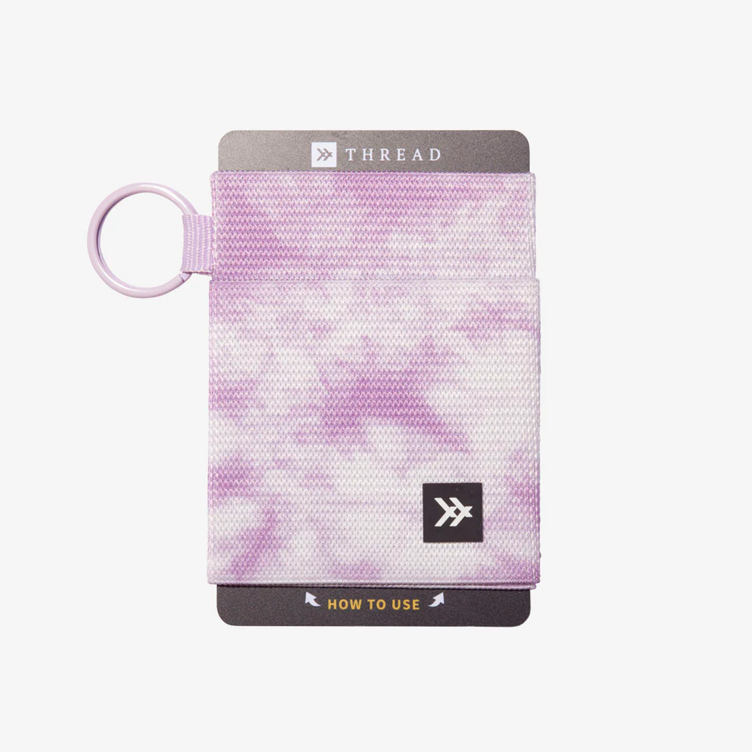 Thread Haze Lavender Elastic Wallet | SUU Campus Store