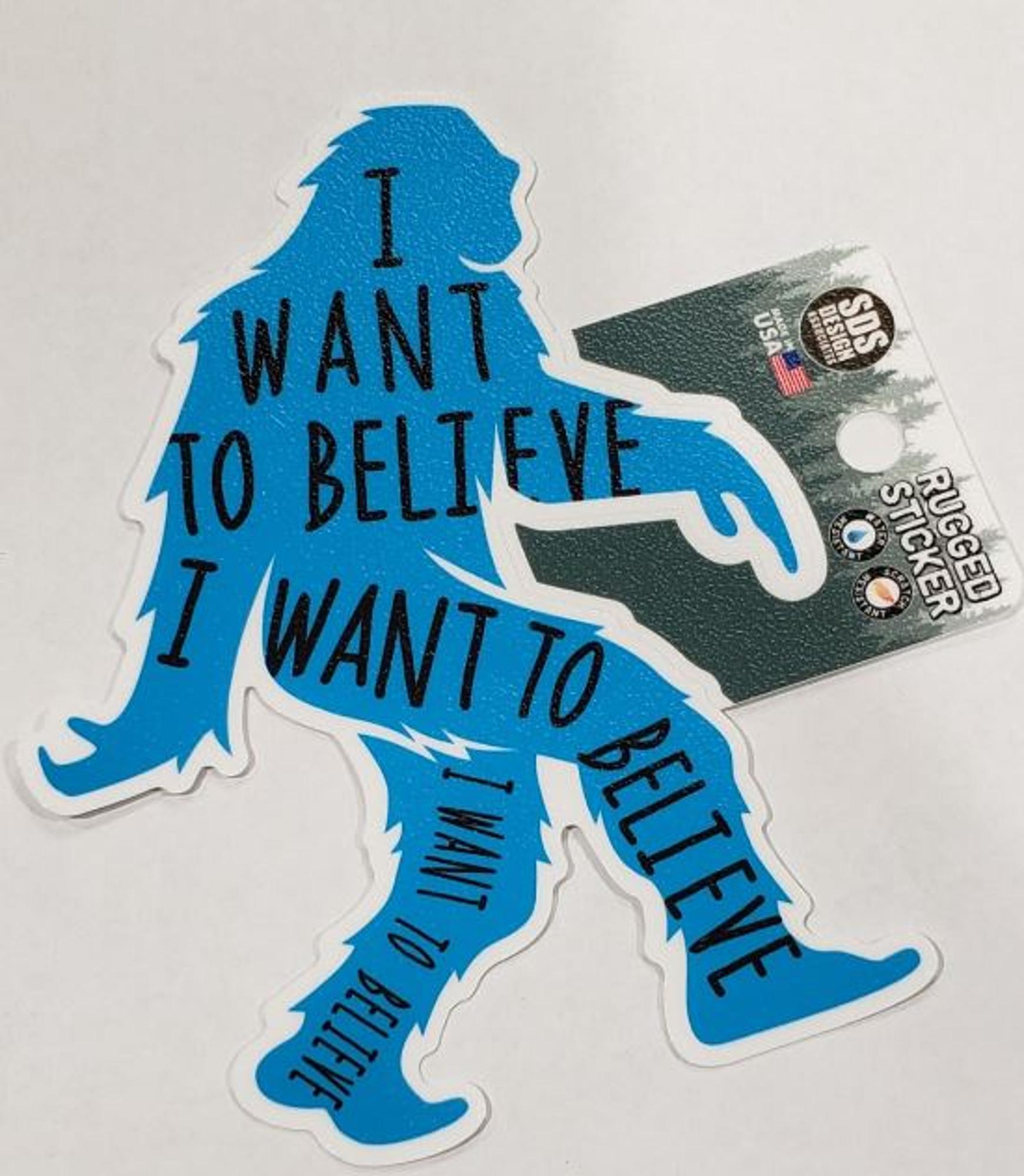Rugged Decals - Sasquatch | KVCC Bookstore