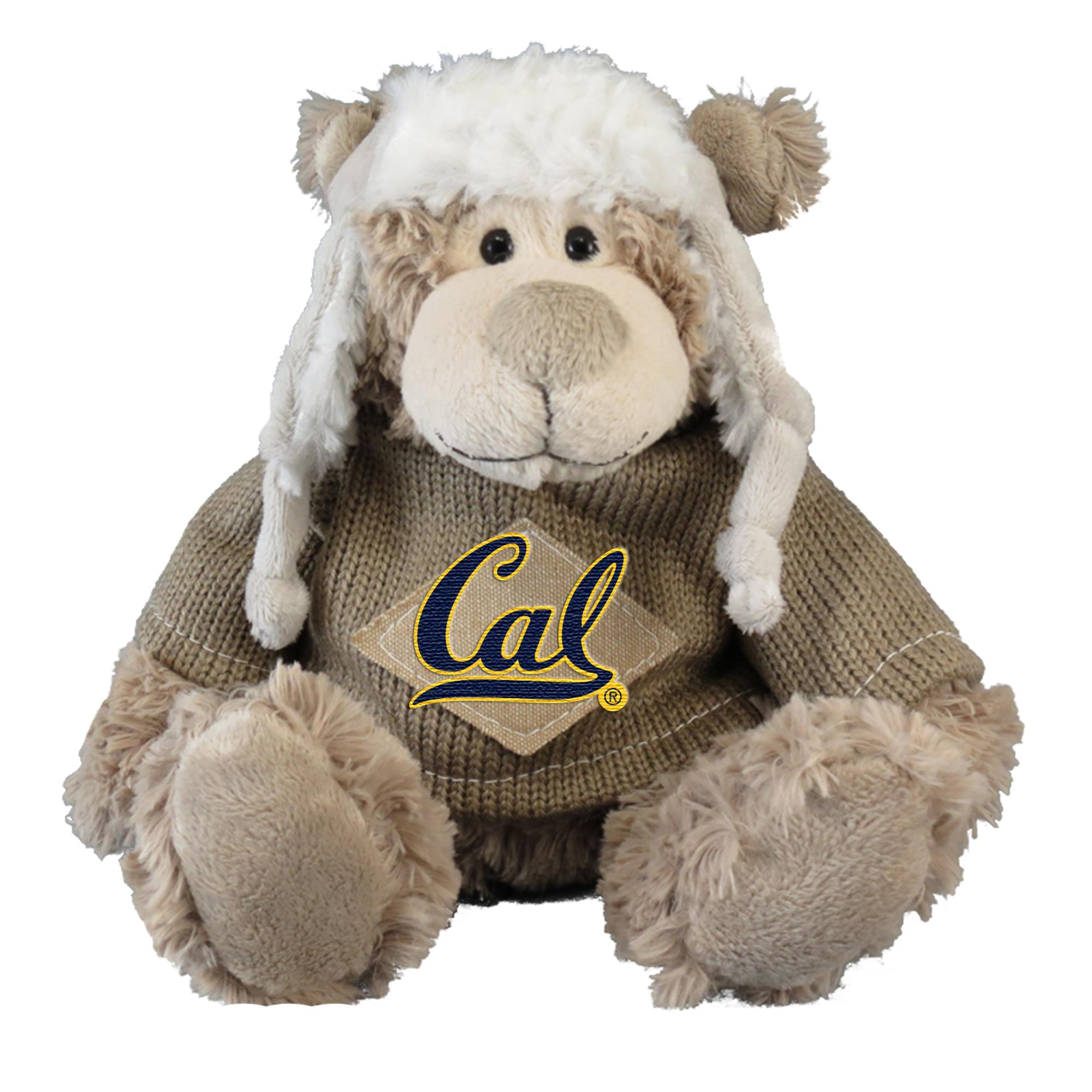 Cozie Bear in Sweater Cal Logo | Cal Student Store