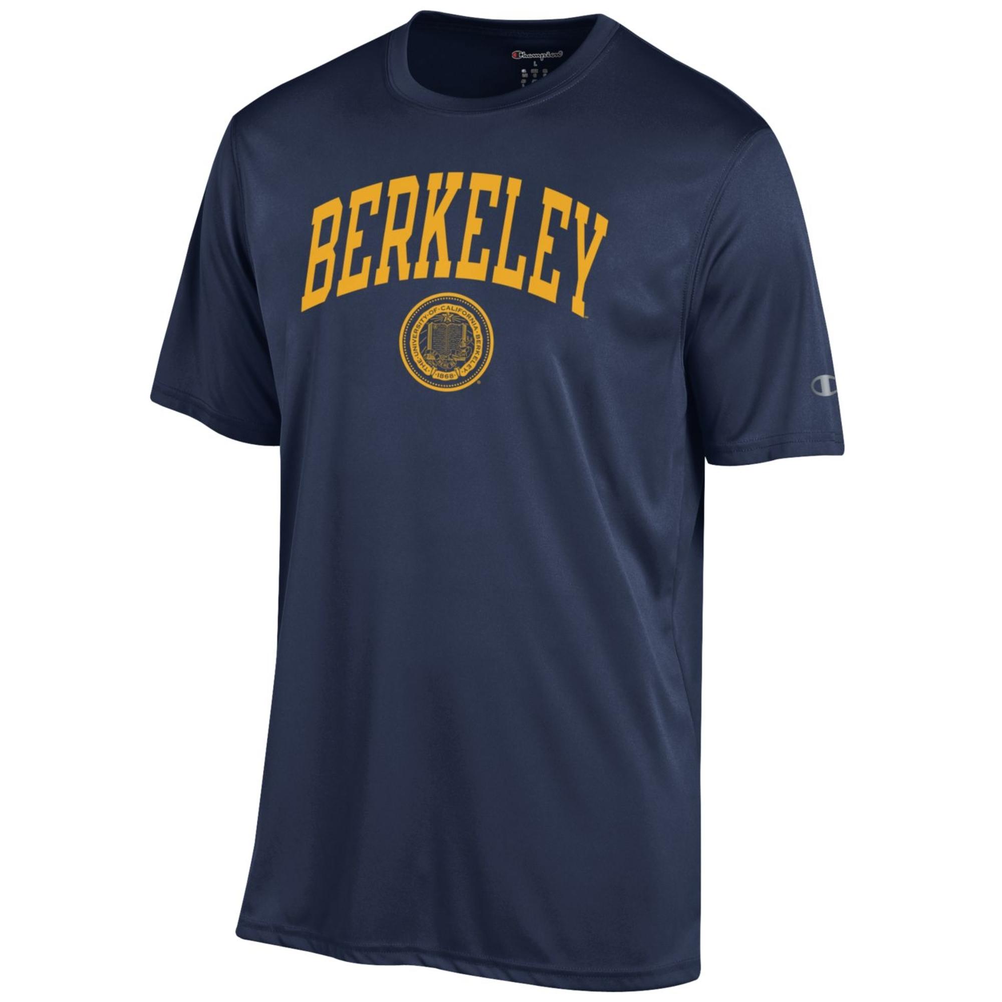 Short Sleeve Athletic Tee Berkeley Seal Logo | Cal Student Store