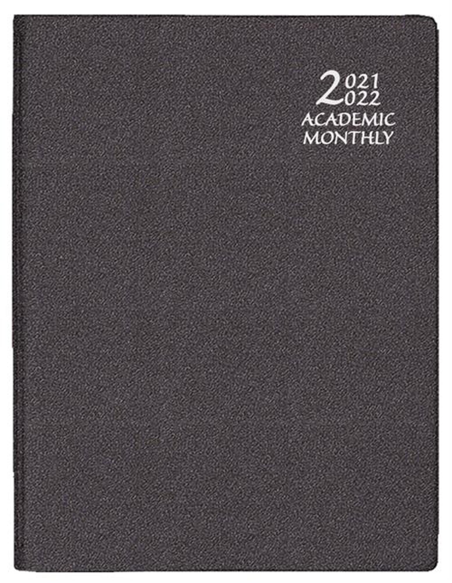 2021 2022 Frosted Academic Monthly Planner 8 5x11 Assorted Colors 