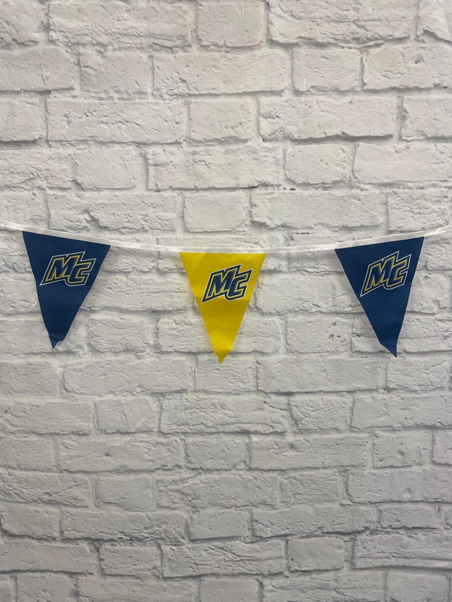 22 Triangle Banners | Merrimack College Bookstore