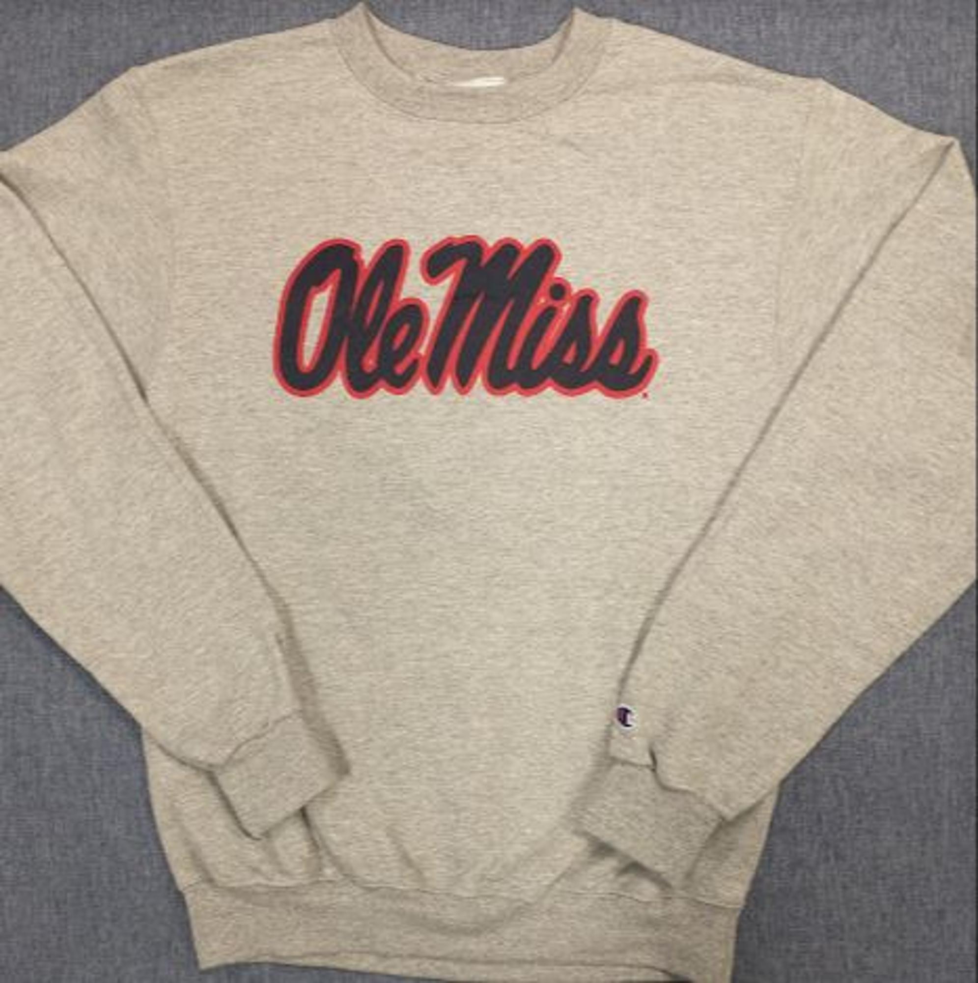 Ole Miss Script Crew Navy Ink | Rebel Bookstore