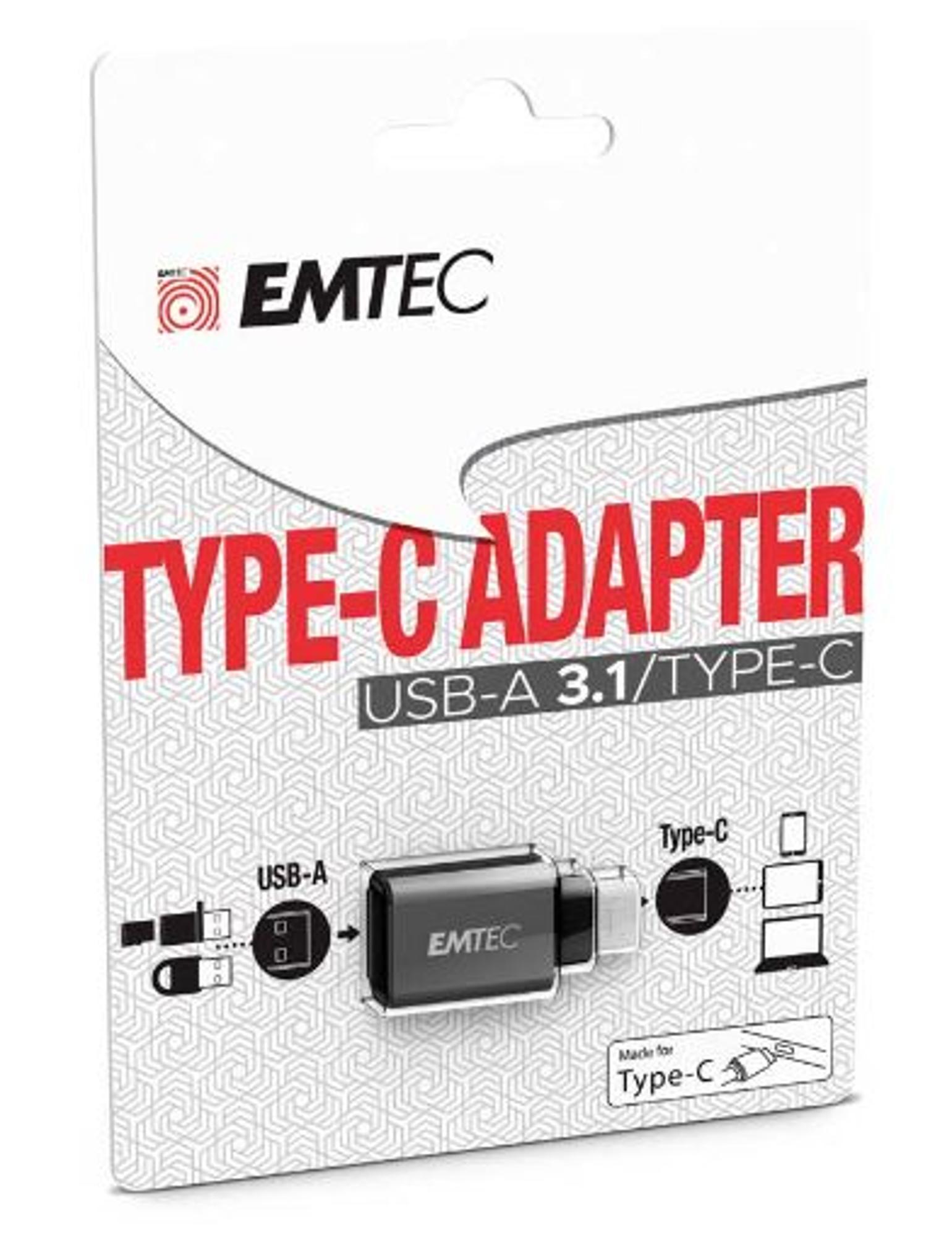 EMTEC Adapter for USBA - TYPE C | KVCC Bookstore