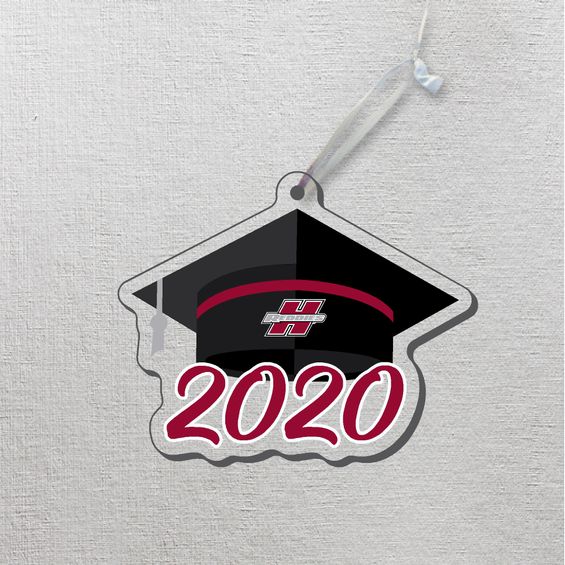 Henderson Reddies Graduation 2020 Ornament | Reddie Bookstore
