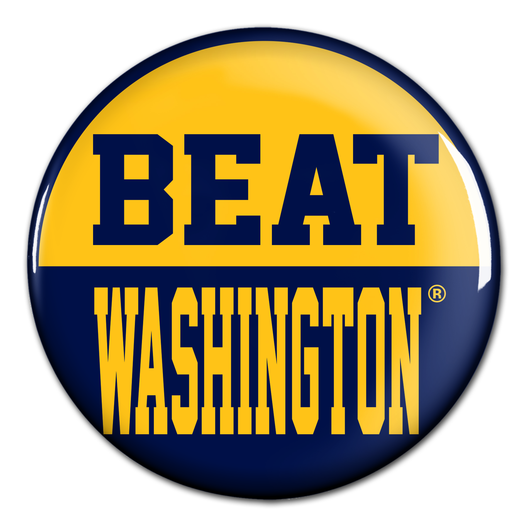 Beat Washington 3in Button | Cal Student Store
