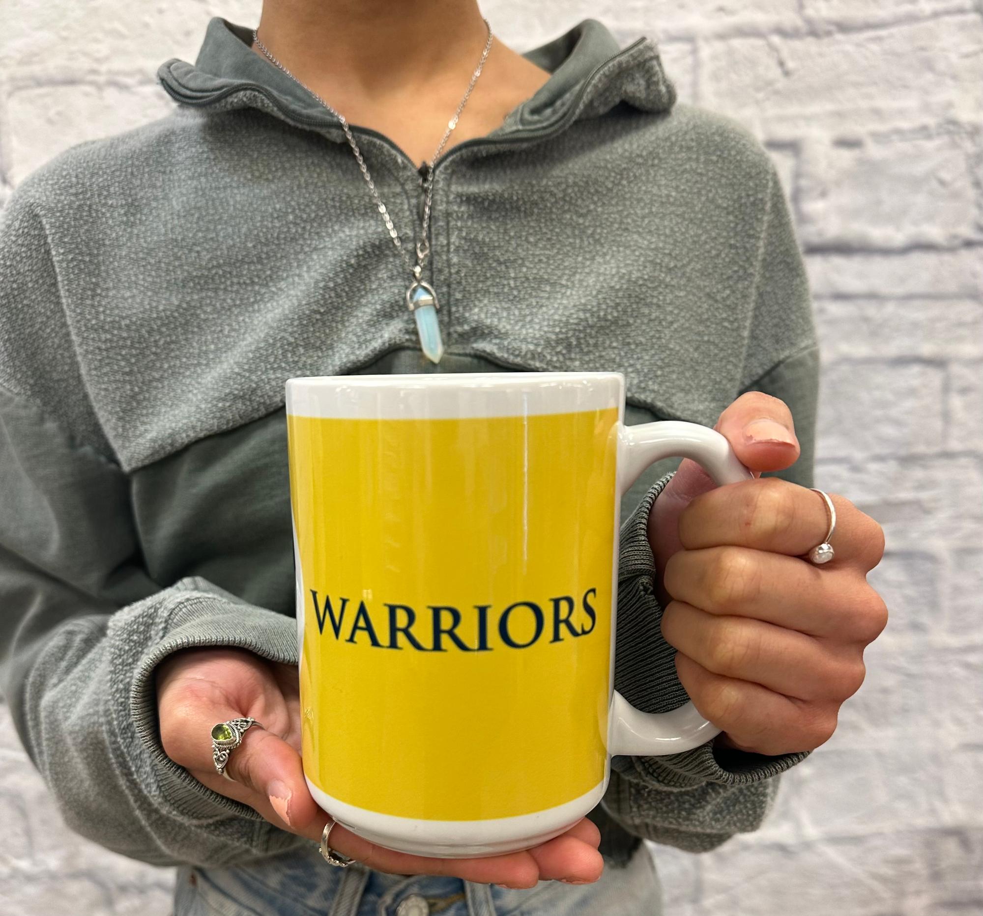 Warriors Shield El Grande Mug | Merrimack College Bookstore