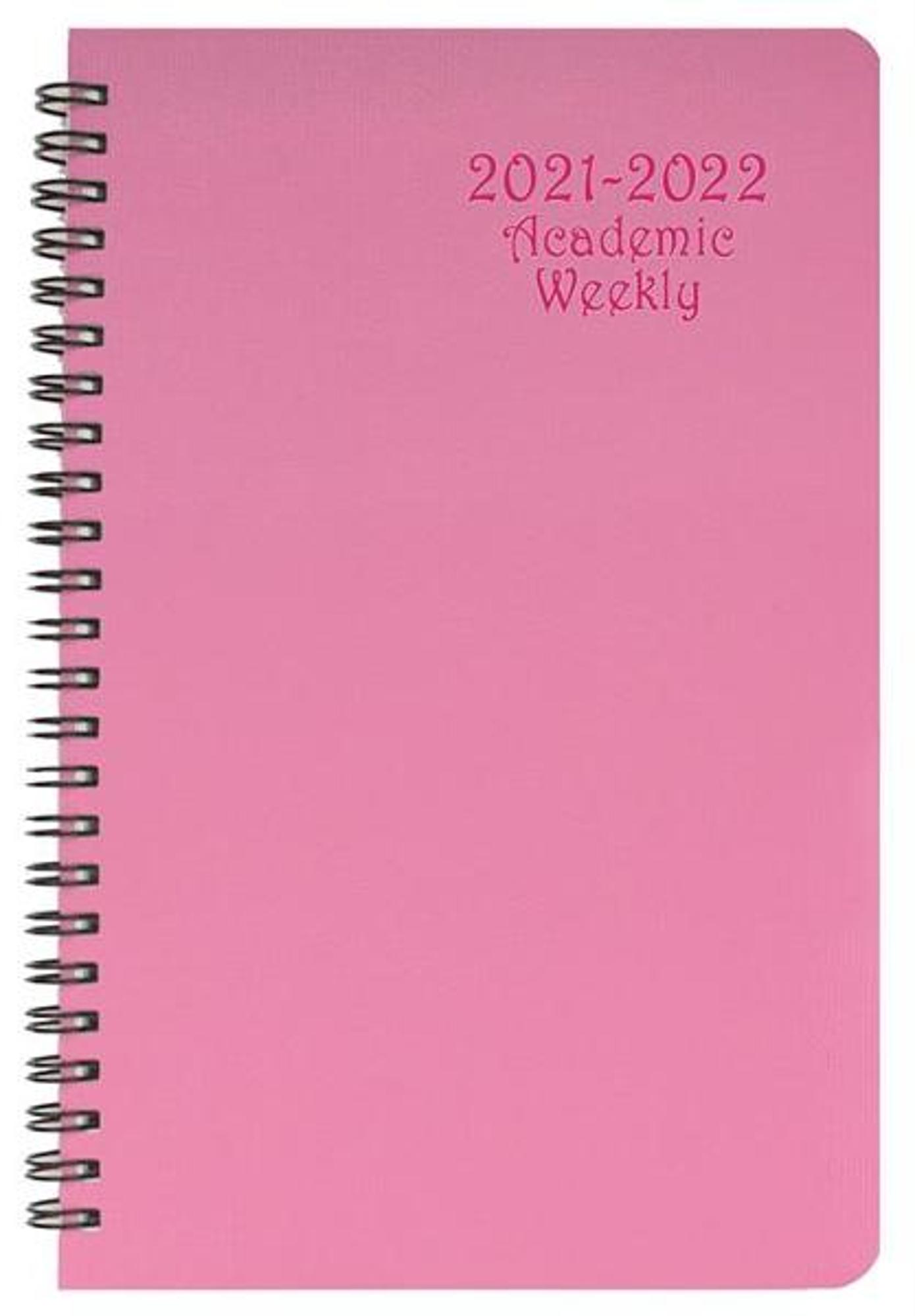 2021-2022 Twilight Academic Weekly Planner 5.5x8.5 - Assorted Colors ...