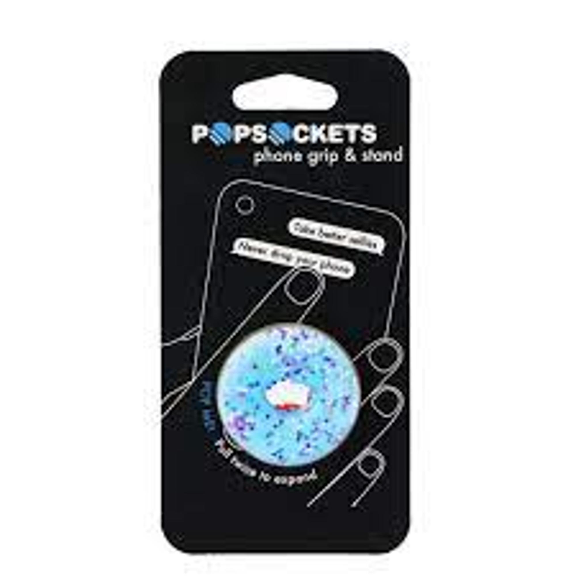 PopSocket Blue Doughnut | KVCC Bookstore