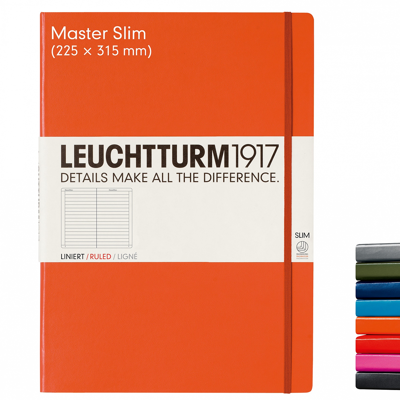 Master Slim 121 Paged Notebook-Plain | Cal Student Store