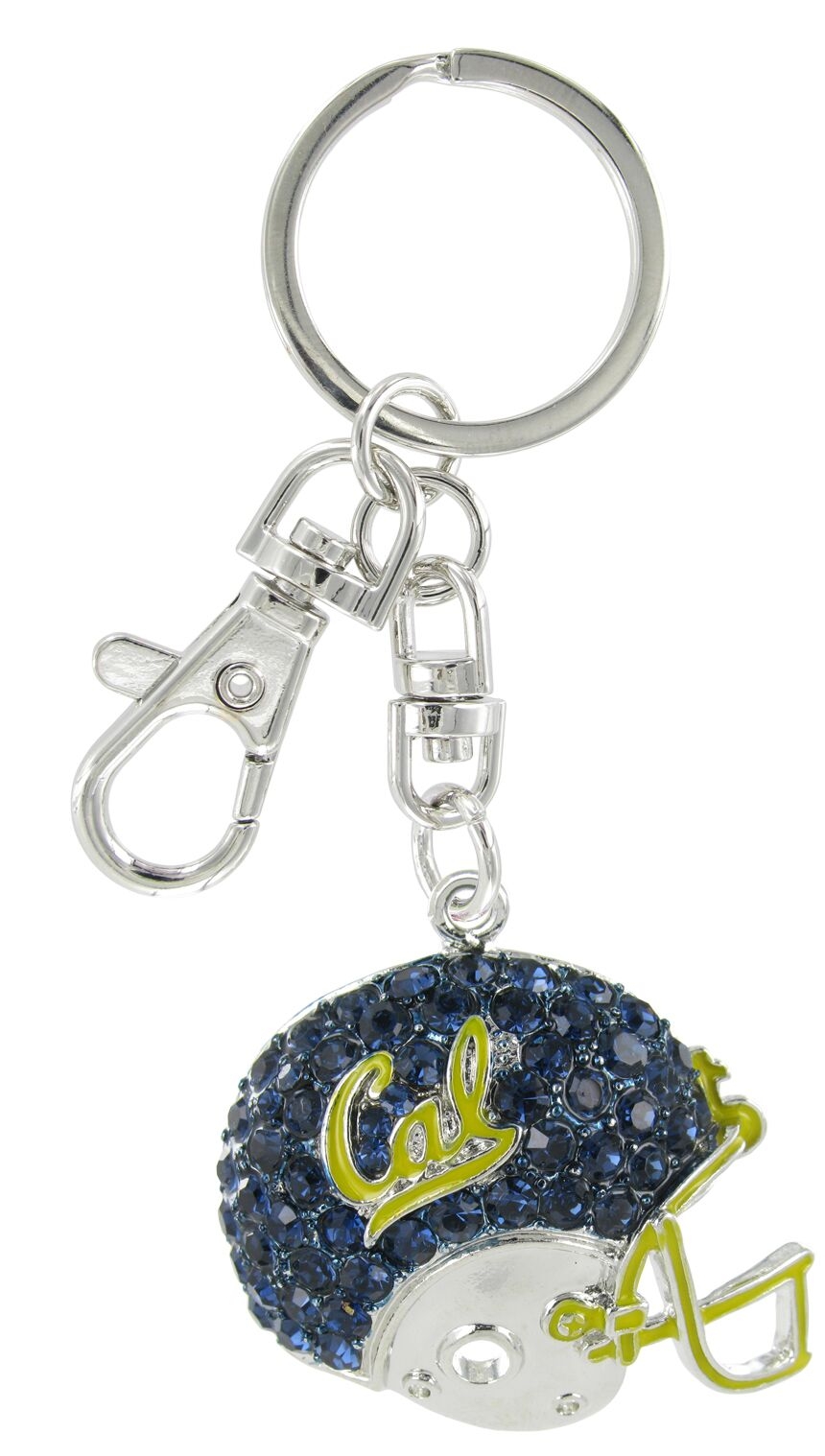 Keychain Navy Crystal Cal Helmet | Cal Student Store