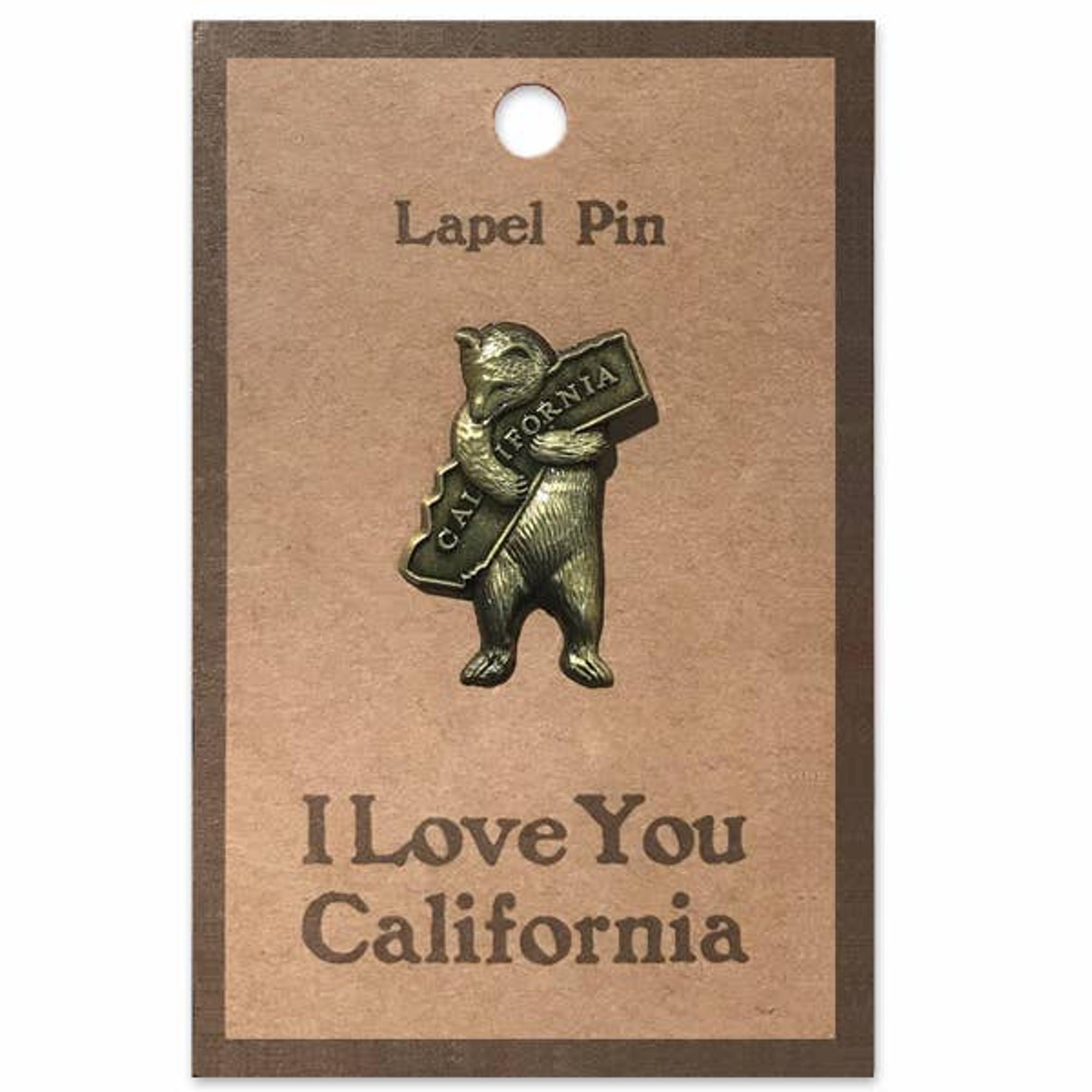 CA Bear Hug Lapel Pin | Cal Student Store