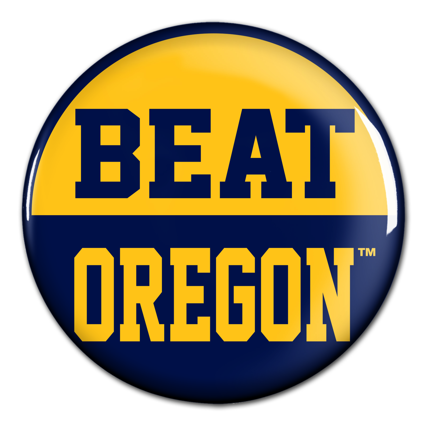 Beat Oregon 3in Button | Cal Student Store